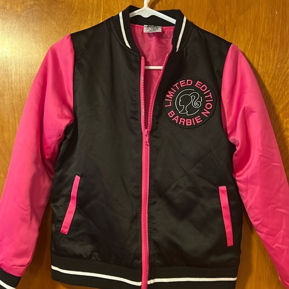Barbie | Jackets & Coats | Barbie Bomber Jacket | Poshmark